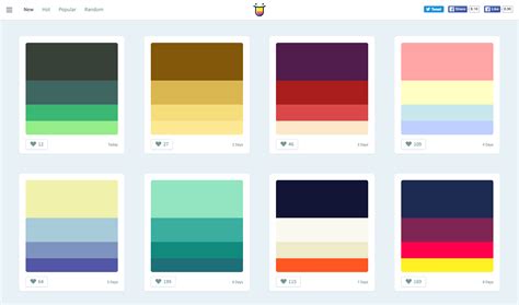 Paletas De Colores Para Paginas Web Warehouse Of Ideas