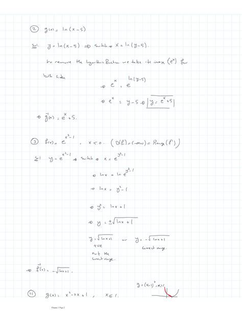 SOLUTION Calculus Lecture Inverse And Inverse Trigonometric Functions Studypool