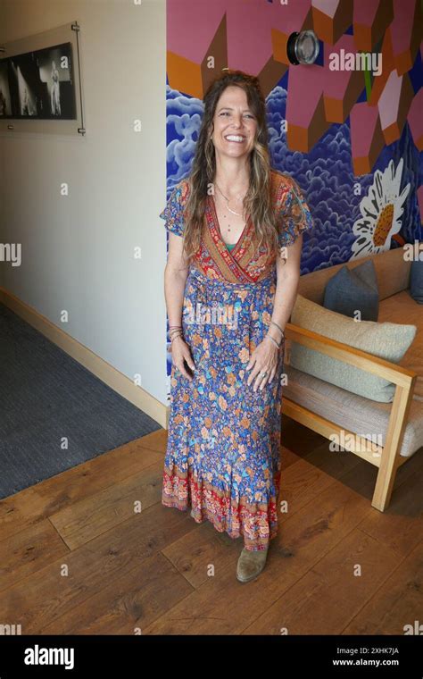 West Hollywood California Usa 14th July 2024 Actress A J Langer