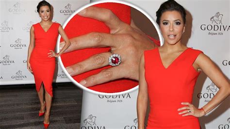Red Hot Eva Longoria Shows Off Her Engagement Ring And Stuns In A Sexy Red Hot Eva Longoria Shows Off Her Engagement Ring And Stuns In A Sexy