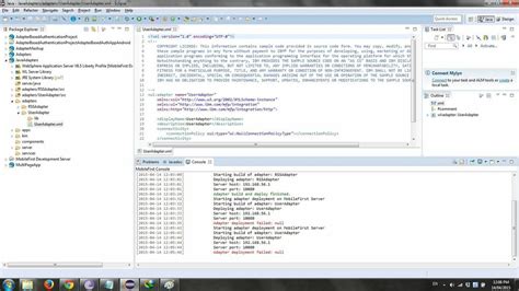 Mobilefirst Java Sql Adapter Deployment Failes With Null Stack Overflow