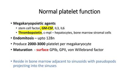 Platelet Function Disorders Assessment And Testingpptx