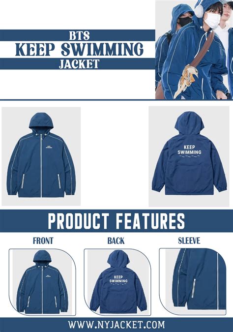 Shop Bts Keep Swimming Jacket Ny Jacket
