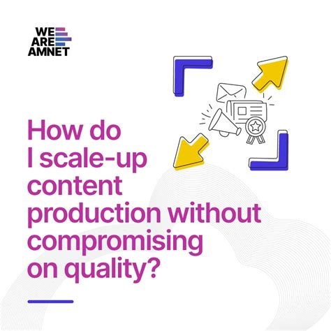 We Are Amnet On Linkedin Scaling Up Content Production Without Impacting On Existing Quality Is…