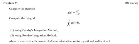 Solved Problem 7 20 Marks Consider The Function Compute