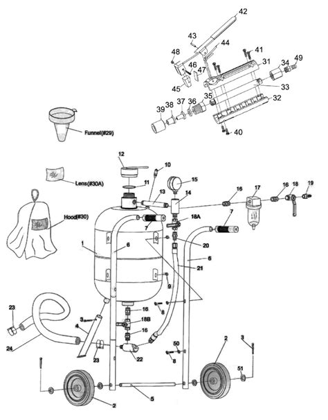 Clarke Cpsb100b Pressurised Sandblaster Instruction Manual