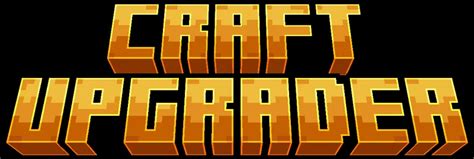 Craft Upgrader Mod Minecraft Mod