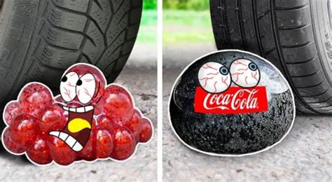 له کردن اسباب بازی و وسایل کیوت کارتونی زیر چرخ ماشین 98 بهترین ها تماشا