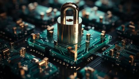 premium ai image cybersecurity concept user privacy security and encryption secure internet access