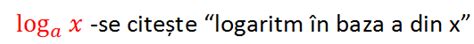 Proprietatile Logaritmilor Formule Operatii Log Ln Lg Exercitii