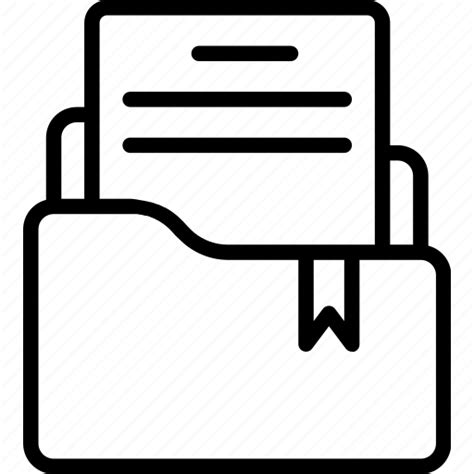 File Folder Document Data Business Extract Icon Download On Iconfinder