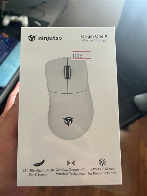 Ninjusto Orgin One X Wireless Ultralight Gaming Mouse Computers And Tech