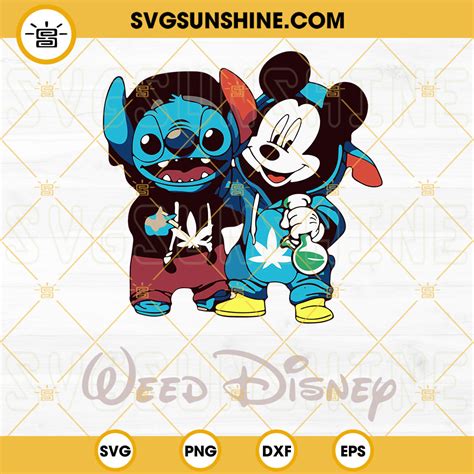 Disney Characters Smoking Weed