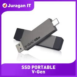 Jual V Gen Ssd Portable Gb Gb Gb Tb Tb Hdd External Type C Vgen Gb Kab