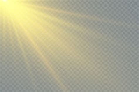 벡터 밝은 태양 빛 특수 렌즈 플레어 조명 효과 전면 렌즈 태양 플레어 광채 빛에서 역 흐림 장식 요소 수평 별 빔과 스포트라이트 개성 개념에 대한 스톡 벡터 아트 및 기타