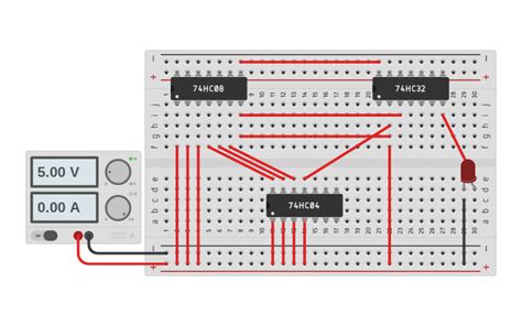 Circuit Design Daniel Khalili Borna 213 Aoi Logic Implementation 6 Tinkercad