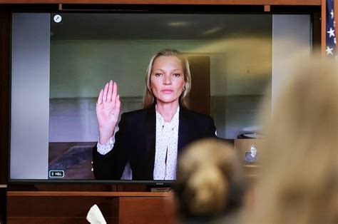 Kate Moss Testifies In Johnny Depp Vs Amber Heard Trial