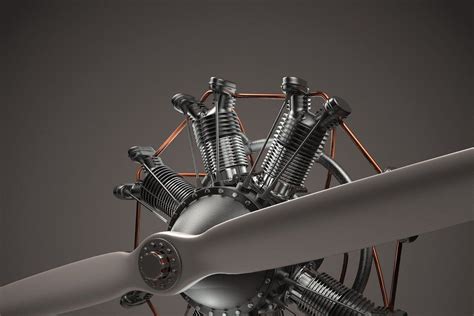 Animated Radial Engine Sponsored Detailed Animated Renders Close