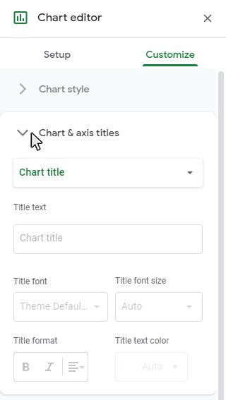 How To Add A Title To A Chart In Google Sheets Business Computer Skills