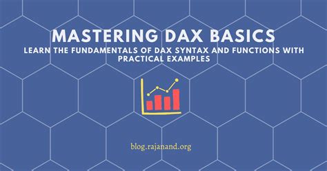 mastering dax basics