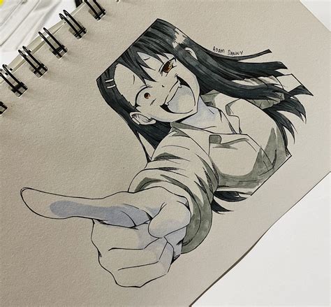 Nagatoro Sketches Anime Drawings Art