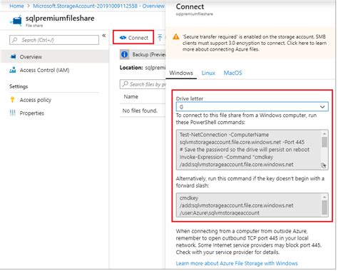 Configure A Sql Server Failover Cluster Instance With Premium File Share On Azure Virtual