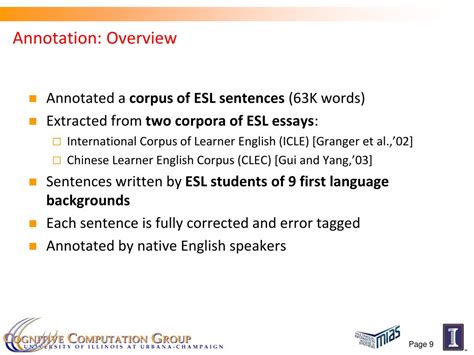 ppt annotating esl errors challenges and rewards powerpoint