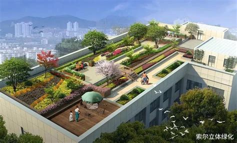 建筑屋顶绿化效果图屋顶绿化效果图建筑屋顶绿化大山谷图库