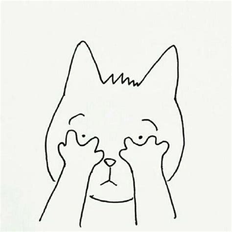 「可愛頭像」簡約白底塗鴉卡通頭像 好特別的畫風 每日頭條