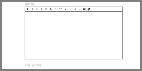 Ultra Lightweight WYSIWYG Editor Bypeople