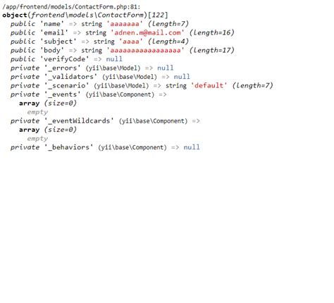 Php Calling Unknown Method Frontendmodelscontactformsave