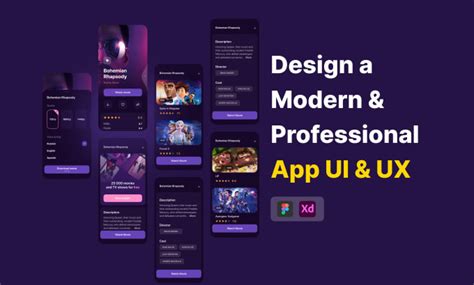Design Modern And Professional App Ui Ux In Figma By Fareecreations Fiverr