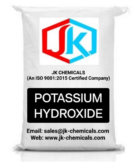 Potassium Hydroxide Powder 50kg Bag At ₹ 120kg In Valsad Id