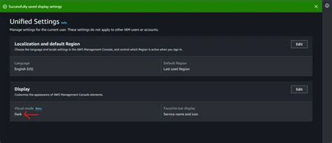How To Enable Dark Mode In The Aws Console Cloudkatha