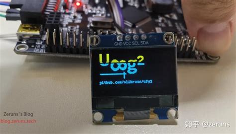 移植好u8g2图形库的stm32f407标准库工程模板，096寸oled驱动程序 知乎