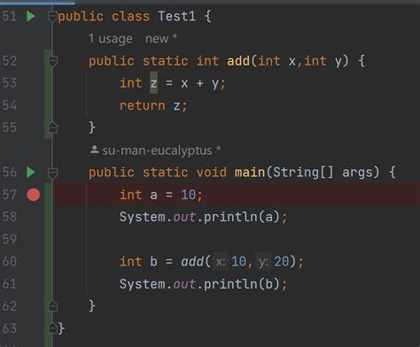 Java Idea的调试介绍