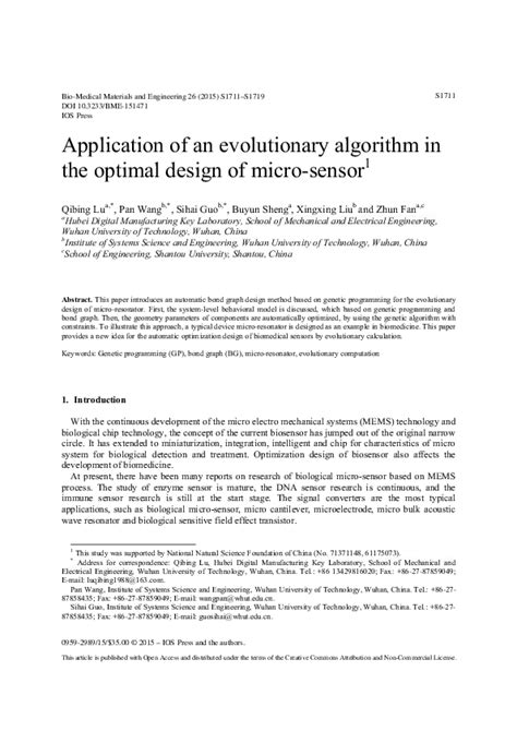 Pdf Application Of Evolutionary Algorithm In Optimizing The Fuzzy Rule Base For Nonlinear