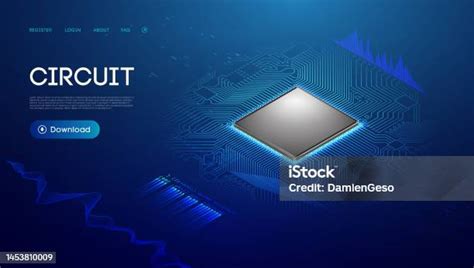 아이소메트릭 마이크로칩 인공 지능 빅 데이터 반도체 기술 그림입니다 인터넷 네트워크 3차원 형태에 대한 스톡 벡터 아트 및 기타 이미지 3차원 형태 시냅스 아이콘