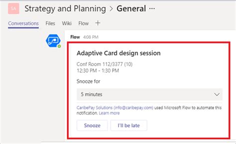 Dynamics 365 Sales Adaptive Card🚀 Crm Keeper