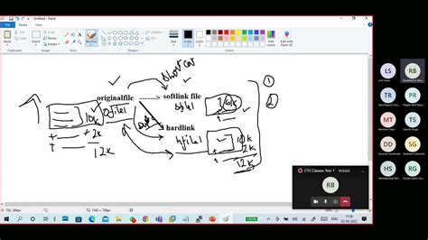 B17 Basic Linux Part18 Linkln Hardlink And Softlink Inode Table Youtube