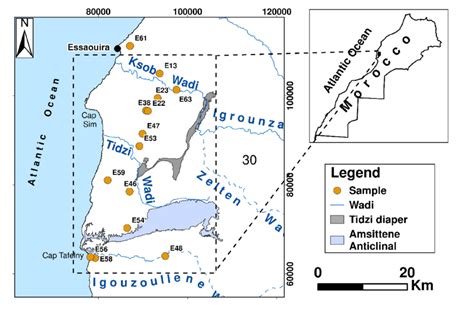 Location Of Study Area The Mean Temperature About 20C The Download Scientific Diagram