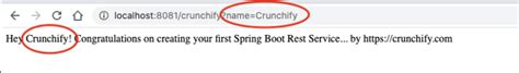 How To Create Simplest Spring Boot Rest Service Listening On Port 8081