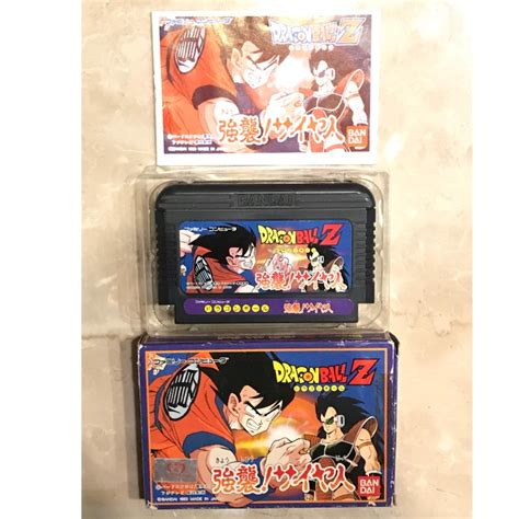 日本原版 任天堂 卡帶 紅白機 七龍珠 Z DRAGONBALL 小時候在台北百貨專櫃購買 BANDAI 盒後條碼已剪 蝦皮購物