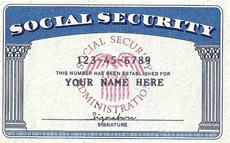 Social Security Card Font Free Download Fonts Monster