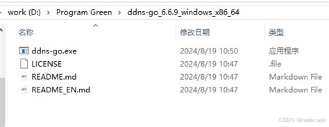 windows环境下ddns go的安装与使用 ddnsgo windows csdn博客