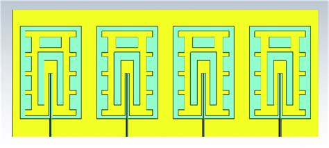 The Flexible Cpw Patch 1 × 4 Antenna Array Patch Image Download Scientific Diagram