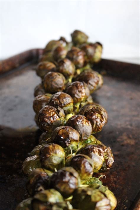 Roasted Brussel Sprouts On The Stalk Adamant Kitchen