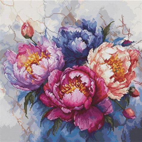 Luca S The King Of Flowers Counted Cross Stitch Kit Michaels Cross