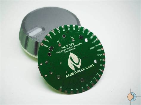 Pico Dev M3 Z Ahmsville Labs Zamienia Raspberry Pi Rp2040 W Pokrętło Z Funkcją Enkodera