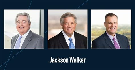 Jackson Walker Llp On Linkedin David Dunlap Mike Pearson And Kirk